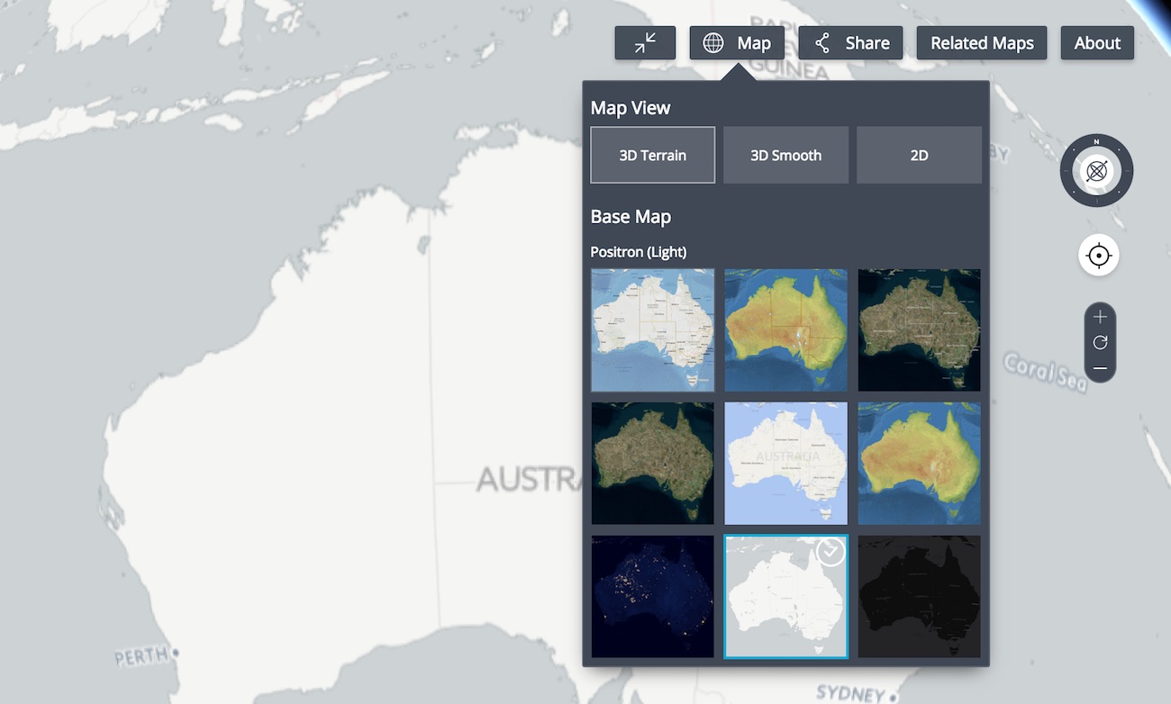 The National Map - Help & FAQ - Map Navigation and Display
